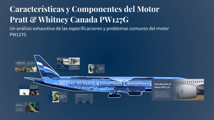 Características y Componentes del Motor Pratt & Whitney Canada PW127G ...