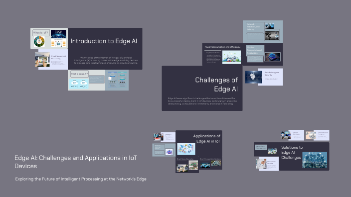Edge AI: Challenges and Applications in IoT Devices by kiana rahbari on ...