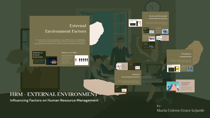 HRM - EXTERNAL ENVIRONMENT by Maria Coleen Grace Lejarde on Prezi