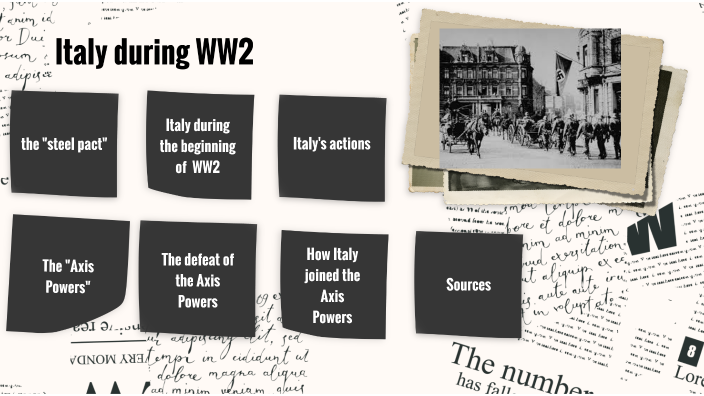 Italy during WW2 by Zoe Hiller on Prezi