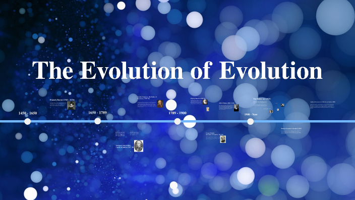 The Evolution Timeline by Lucas Thomas on Prezi