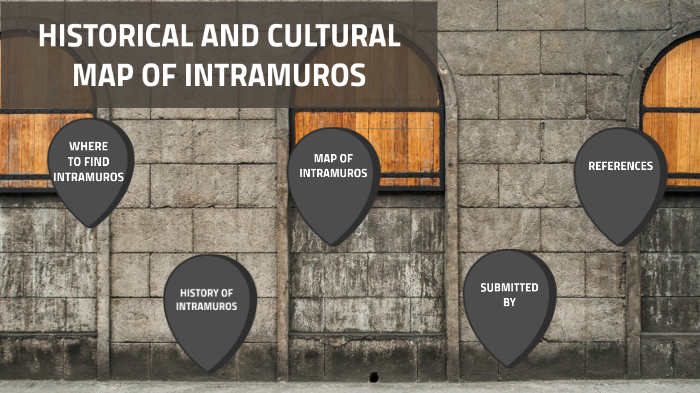 Historical and Cultural Map of Intramuros by SOPHIA MARIE MONFORTE on Prezi
