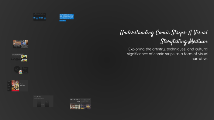Understanding Comic Strips: A Visual Storytelling Medium by Ty watson ...