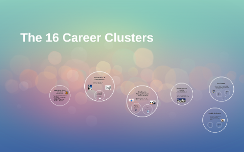 The 16 Career Clusters by Chloe McDonald on Prezi