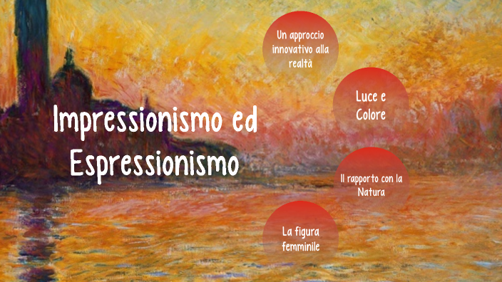 IMPRESSIONISMO ED ESPRESSIONISMO by simone marotti on Prezi