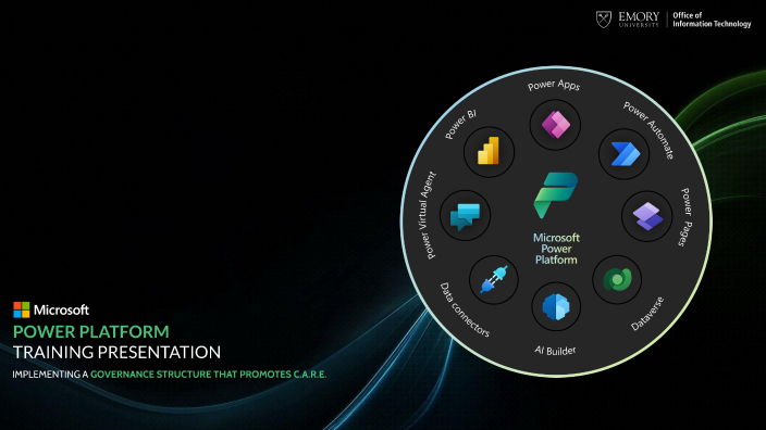 Power Platform Presentation - Design by Marvin Bailey on Prezi