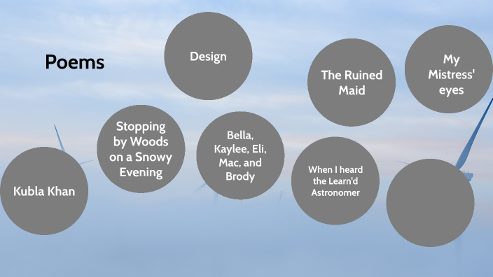 poems by Kaylee Riddle on Prezi