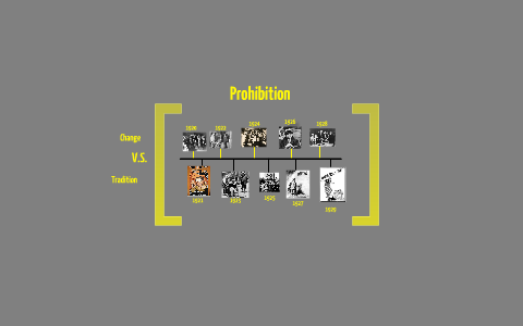 Prohibition Timeline by David Huth on Prezi