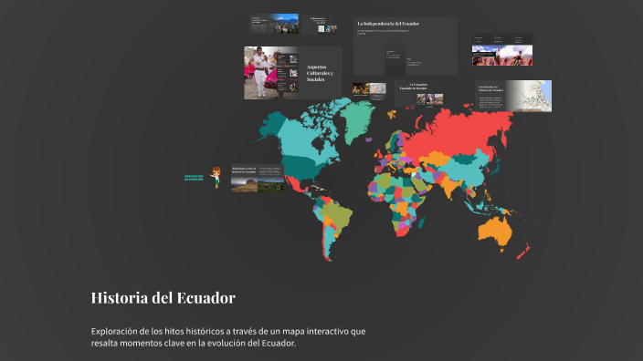 Historia del Ecuador: Un Mapa Interactivo by SANDRAJANETH ARCINIEGAS ...
