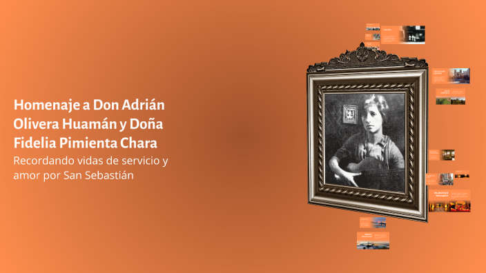 Homenaje a Don Adrián Olivera Huamán y Doña Fidelia Pimienta Chara by ...