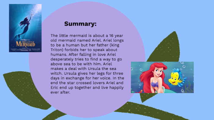 The Little Mermaid Critical Analysis by Trinity Hall on Prezi