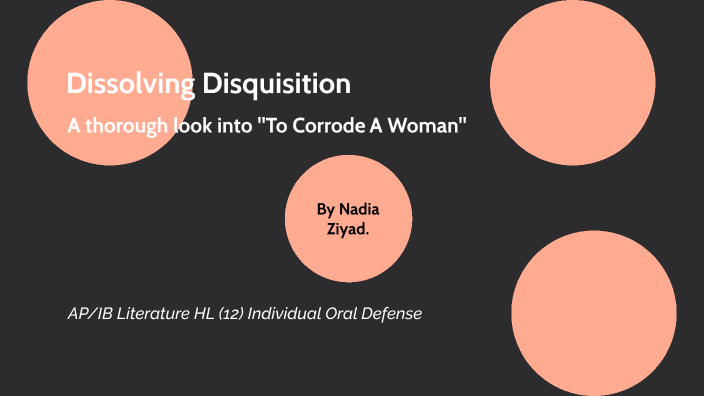 Dissolving Disquisition by Nadia Z on Prezi