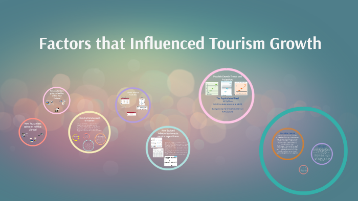 Factors that Influenced Tourism Growth by Thel Jaiel on Prezi