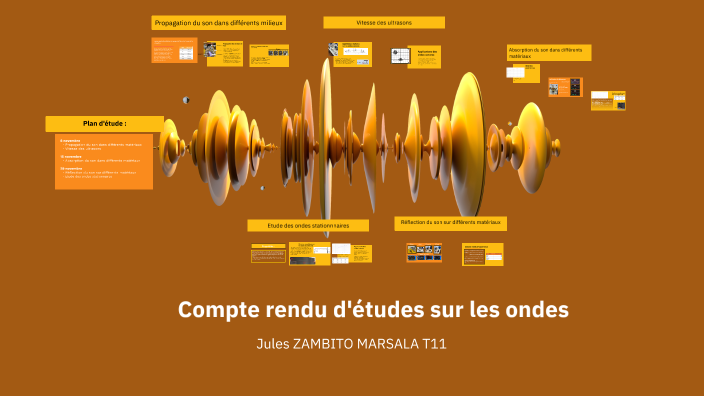 Compte rendu d'études sur les ondes by Jules Zambito on Prezi