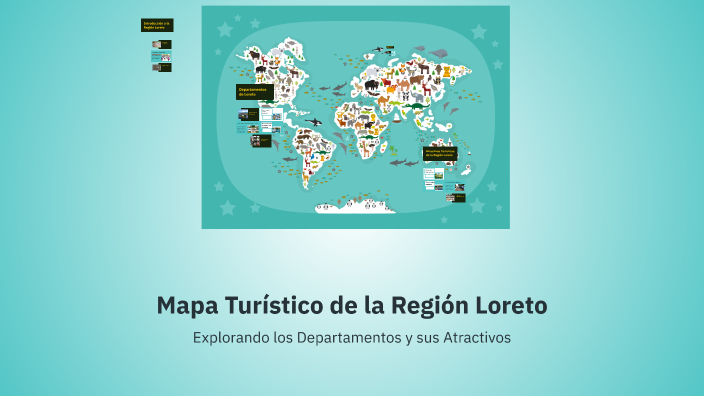 Mapa Turístico de la Región Loreto by Joselli Archenti on Prezi