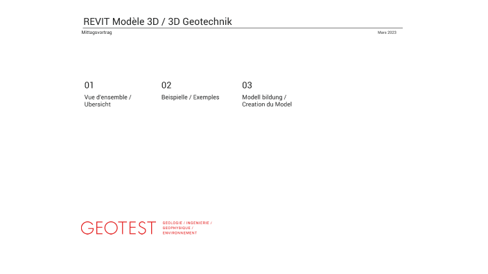 GEOTEST géotechnique 3D by Xavier Marche on Prezi