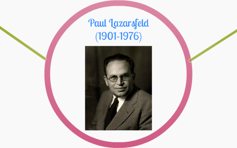 Paul Lazarsfeld by Fernanda Ramirez