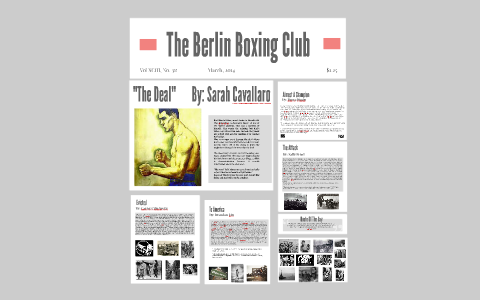 The Berlin Boxing Club by Sarah Cavallaro on Prezi