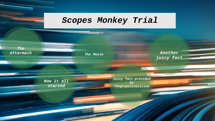 Roaring 20's Scopes Trial by Randall Muck on Prezi