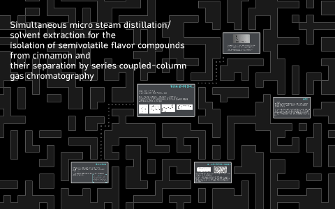 Simultaneous micro steam distillation/solvent extraction for by Hyeong ...