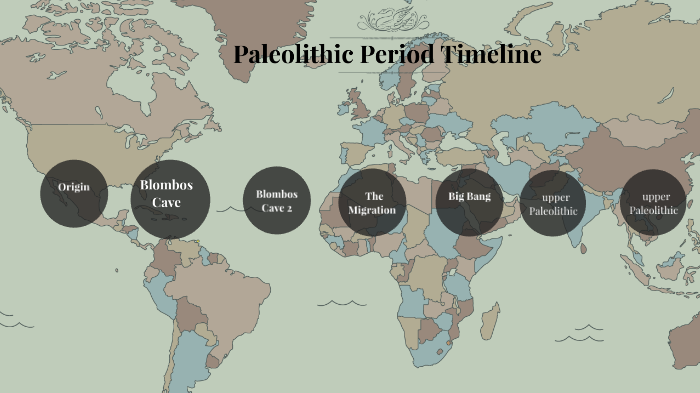 Paleolithic Period Timeline by Galilea Arredondo on Prezi