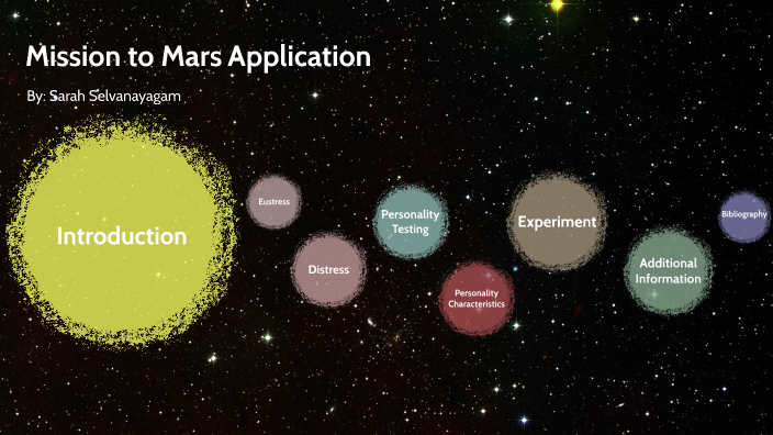 Mission to Mars Assessment by Sarah Selvanayagam on Prezi