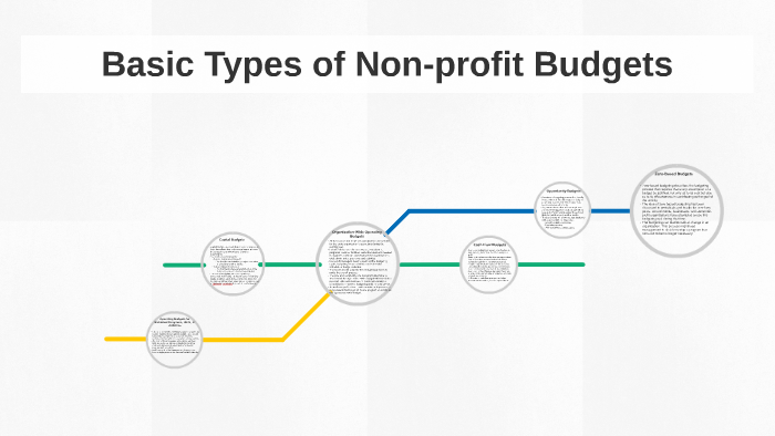 Basic Types of Non-profit Budgets by Lily Cao on Prezi