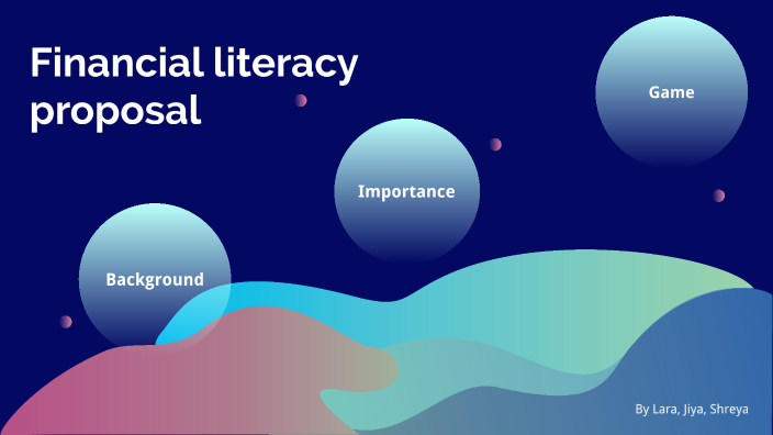 Financial Literacy Proposal by Jiya Mehta on Prezi