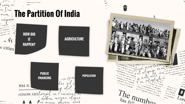 Partition of India by vi sri on Prezi