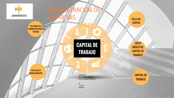 Infografia de capital de trabajo by andrea mateus on Prezi