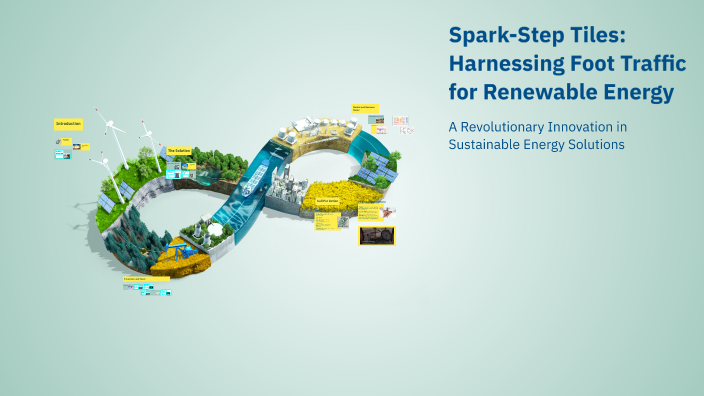 Spark-Step Tiles: Harnessing Foot Traffic for Renewable Energy by Shiva ...