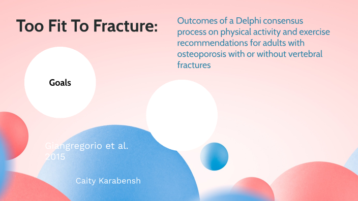 Too Fit To Fracture: outcomes of a Delphi consensus process on physical ...