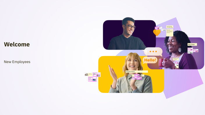 Welcome New Employees by YAZMIN MOSELY on Prezi