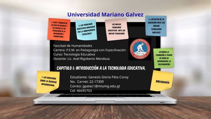 Introducción a la Tecnología Educativa by Génesis Patá on Prezi