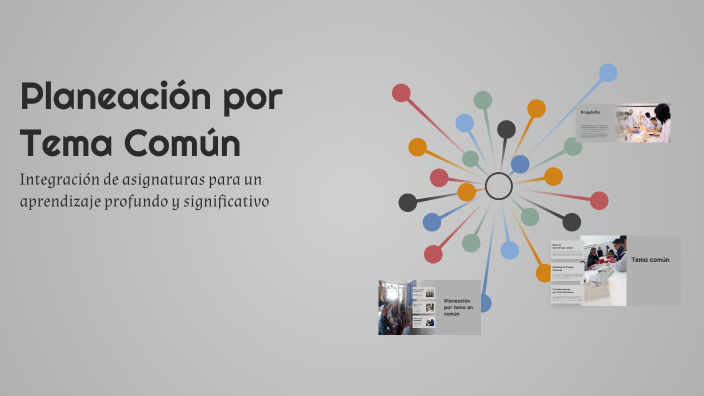 Planeación por Tema Común by Ivet Pacheco on Prezi
