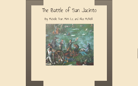 Battle of San Jacinto by Sheela Thomas