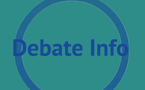 Debate Visual by S M on Prezi