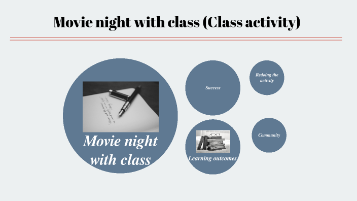 Movie night with class (Class activity) by Shri on Prezi