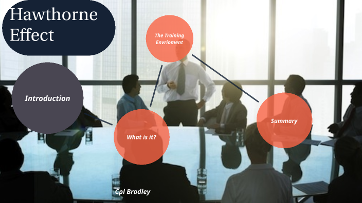 Hawthorne effect by PETER BRADLEY on Prezi