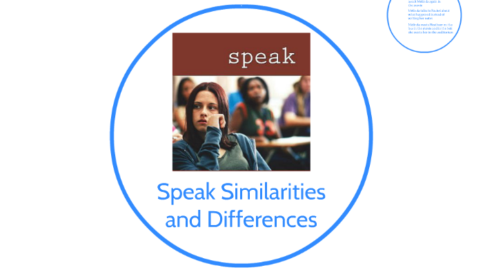 Speak Similarities and Differences by Adriana Jonas on Prezi