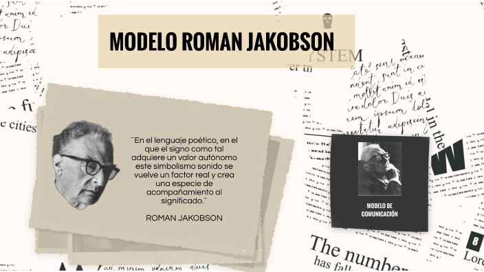 MODELO ROMAN JAKOBSON by Estefi Guerrero on Prezi