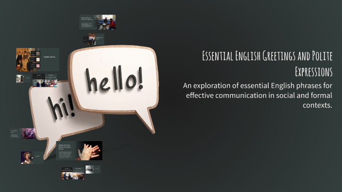 Essential English Greetings and Polite Expressions by Matias Duran ...