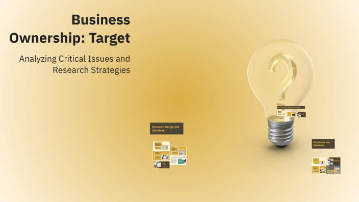 Business Ownership: Target by Lucas Jones on Prezi