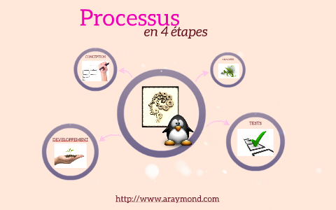 Processus en 4 étapes by Agnès Lopez on Prezi