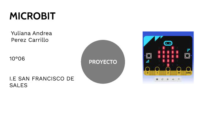 microbit by YULIANA ANDREA PEREZ CARRILLO on Prezi