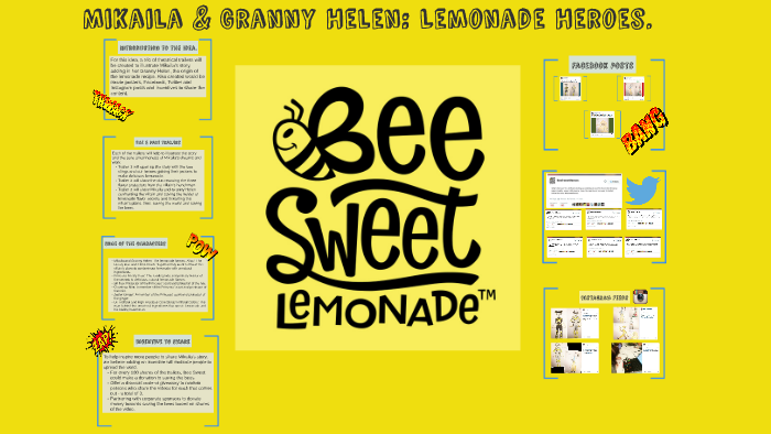 Bee Sweet: Lemonade Heroes. by Madison Stricklin on Prezi