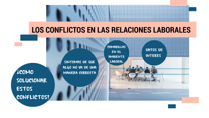 LOS CONFLICTOS EN LAS RELACIONES LABORALES by Julia Flores on Prezi