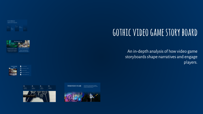 Exploring the Narrative Depth of Video Game Storyboards by Nicole G on ...