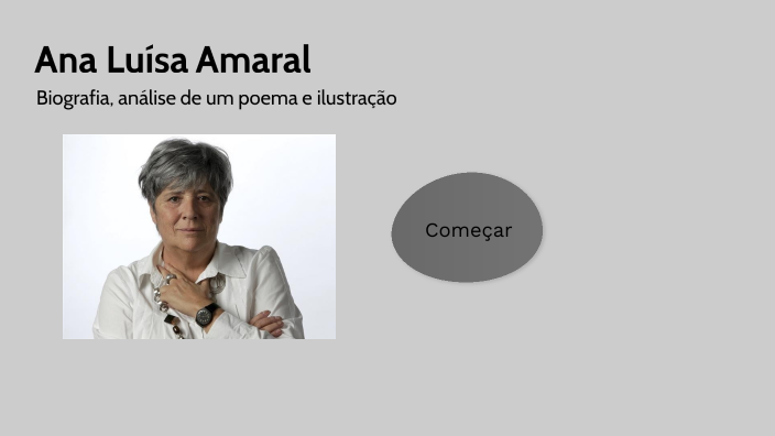 Ana Luísa Amaral by Ana Boto on Prezi