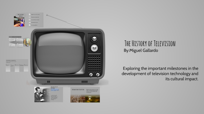 The Evolution of Television: A Journey Through Time by miguel gallardo ...